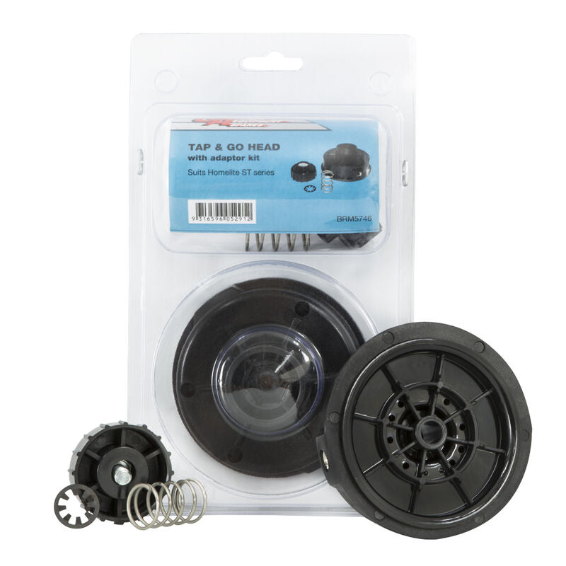 Homelite Tap & Go Dual Line Outlet Trimmer Head W/ Right Hand Bump Kno ...